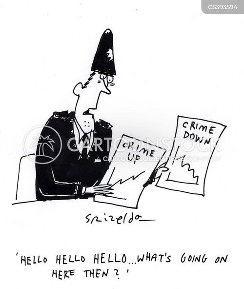 Crime Levels Cartoons and Comics - funny pictures from CartoonStock