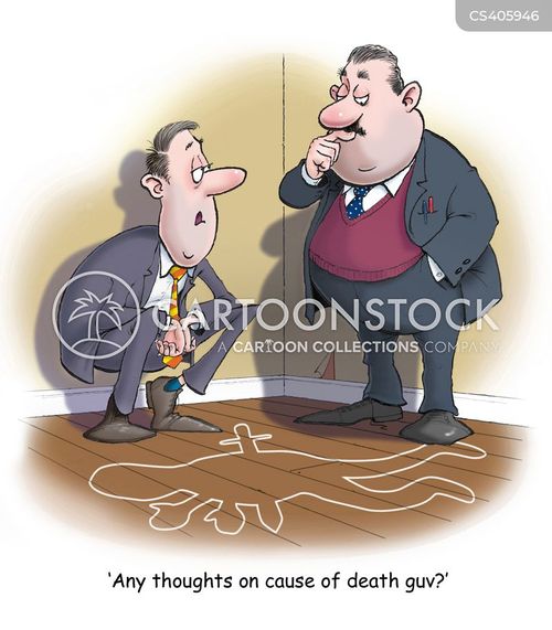 Cause Of Death Cartoons and Comics - funny pictures from CartoonStock