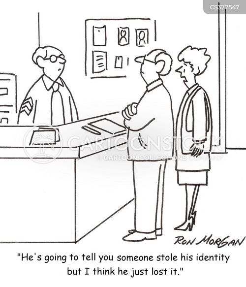 Criminal Identity Theft Cartoons and Comics - funny pictures from ...