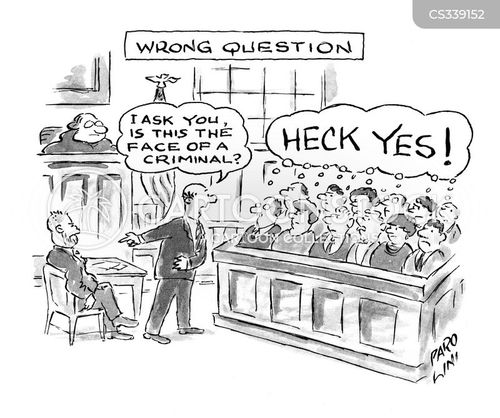 Reliable Witnesses Cartoons and Comics - funny pictures from CartoonStock