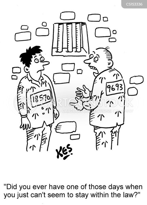 Break The Law Cartoons and Comics - funny pictures from CartoonStock