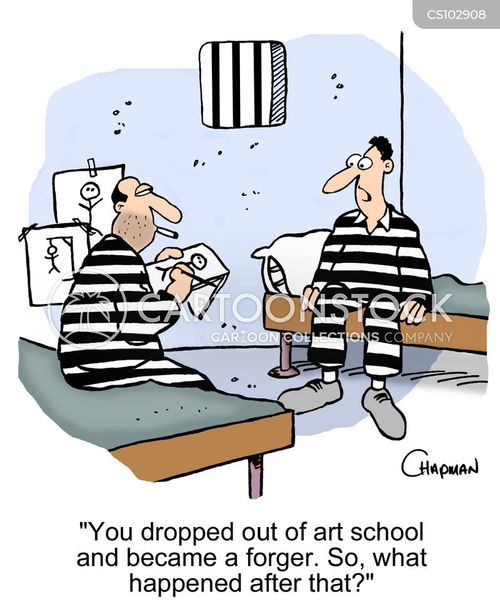 Forger Cartoons and Comics - funny pictures from CartoonStock