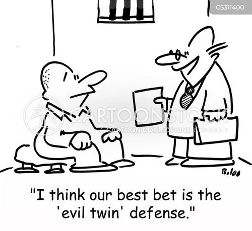 Evil Twin Cartoons and Comics - funny pictures from CartoonStock