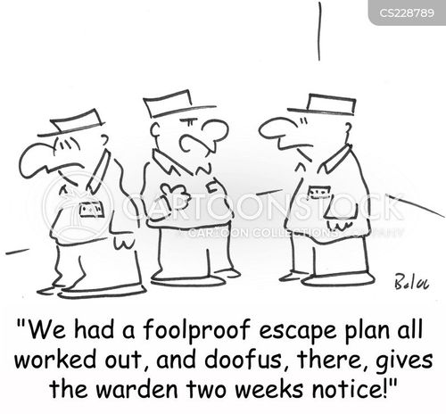 Prison Walls Cartoons and Comics - funny pictures from CartoonStock