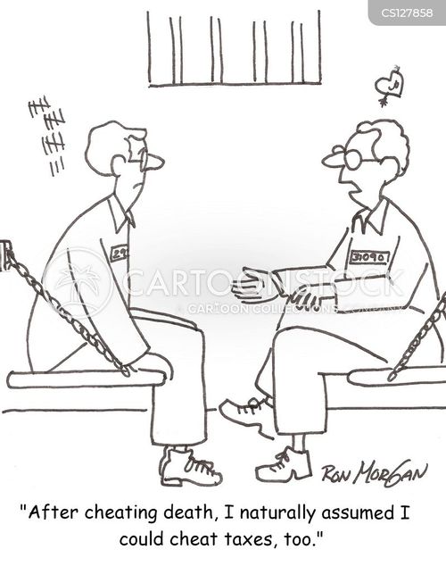 Cheating Death Cartoons and Comics - funny pictures from CartoonStock