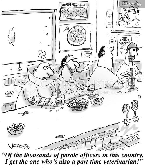 Parole Officer Cartoons and Comics - funny pictures from CartoonStock
