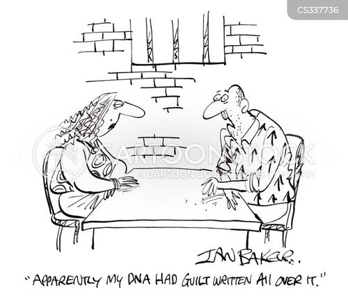 Pleading Guilty Cartoons and Comics - funny pictures from CartoonStock