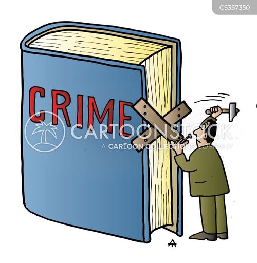 Criminology Cartoons and Comics - funny pictures from CartoonStock