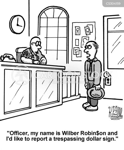 Trespassed Cartoons and Comics - funny pictures from CartoonStock