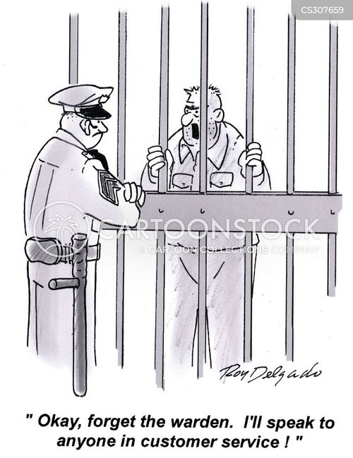 Gaol Guard Cartoons and Comics - funny pictures from CartoonStock
