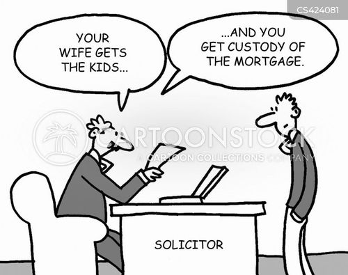 Custody Battle Cartoons and Comics - funny pictures from CartoonStock