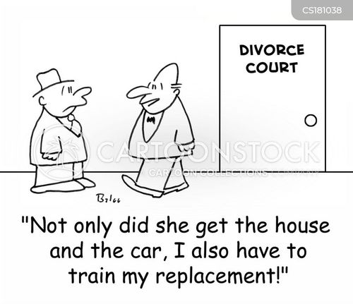 Ex-wife Cartoons and Comics - funny pictures from CartoonStock