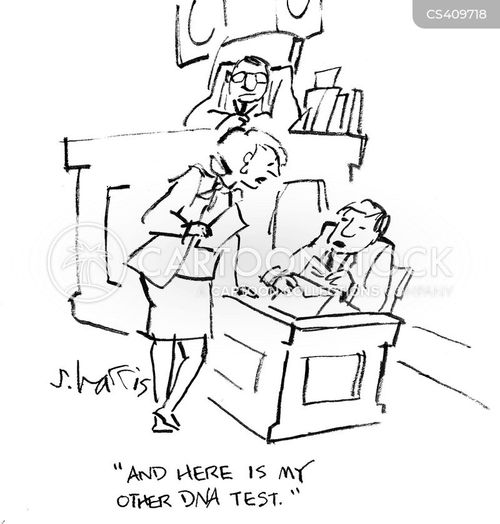 Courtroom Evidence Cartoon