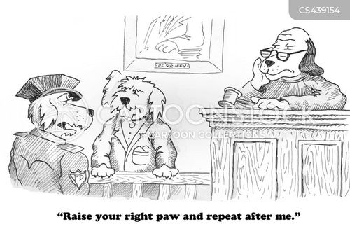 Witness Testimony Cartoons and Comics - funny pictures from CartoonStock