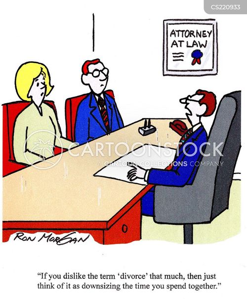 Divorce Law Cartoons and Comics - funny pictures from CartoonStock