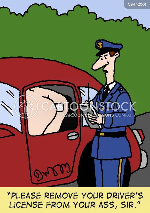 Drivers License Cartoons and Comics - funny pictures from CartoonStock