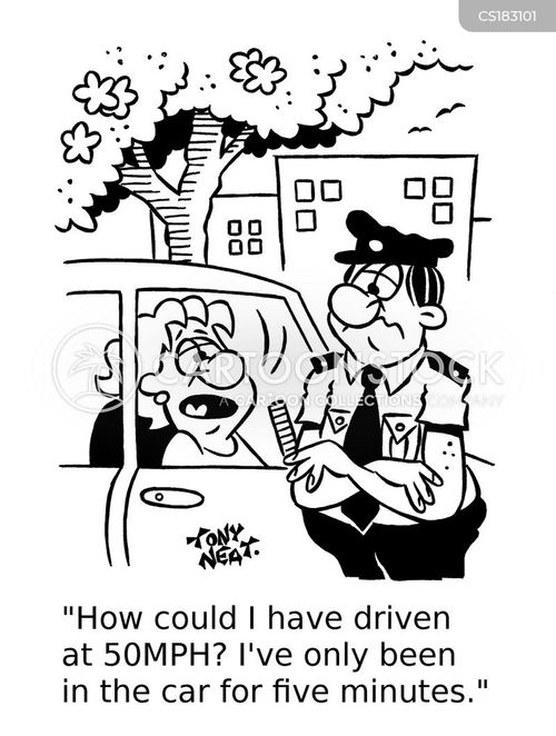 Miles Per Hour Cartoons and Comics - funny pictures from CartoonStock