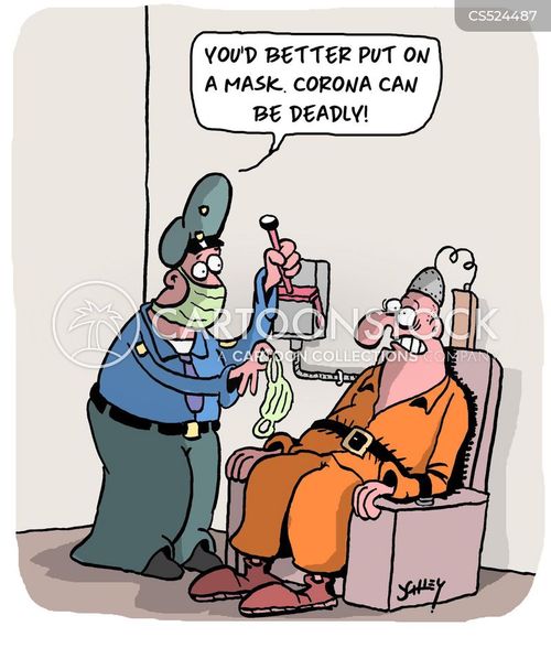 Executioner's Mask Cartoons and Comics - funny pictures from CartoonStock