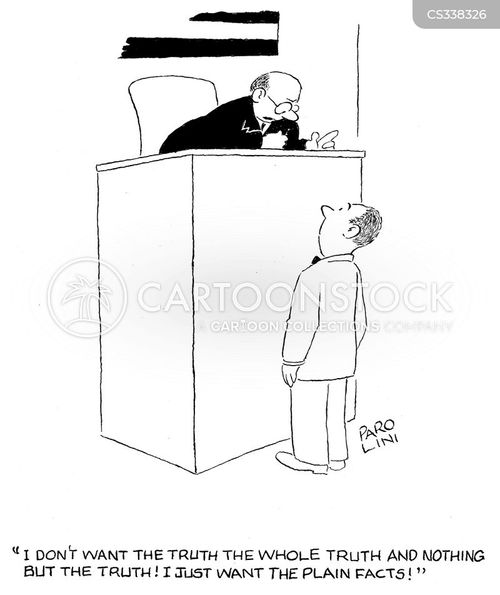 Whole Truth Cartoons and Comics - funny pictures from CartoonStock