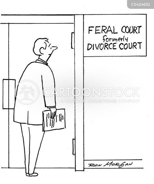 Divorce Cartoons and Comics - funny pictures from CartoonStock