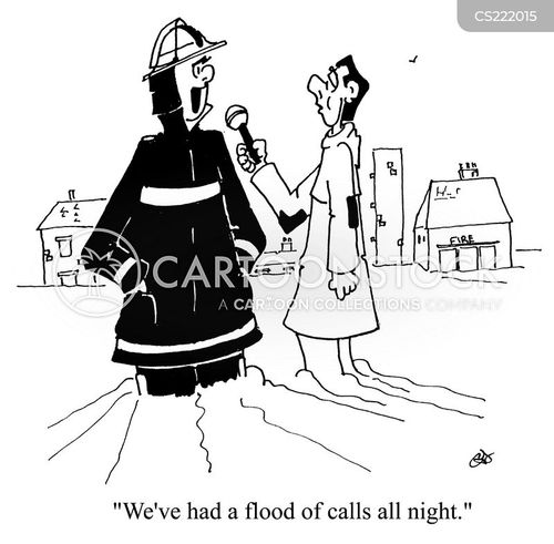 Fire Report Cartoons and Comics - funny pictures from CartoonStock