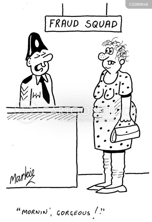 Fraud Squad Cartoons and Comics - funny pictures from CartoonStock