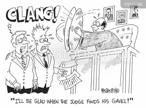 Gavel Cartoons and Comics - funny pictures from CartoonStock