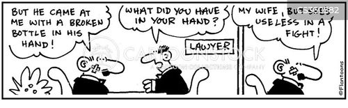 Grievous Bodily Harm Cartoons and Comics - funny pictures from CartoonStock