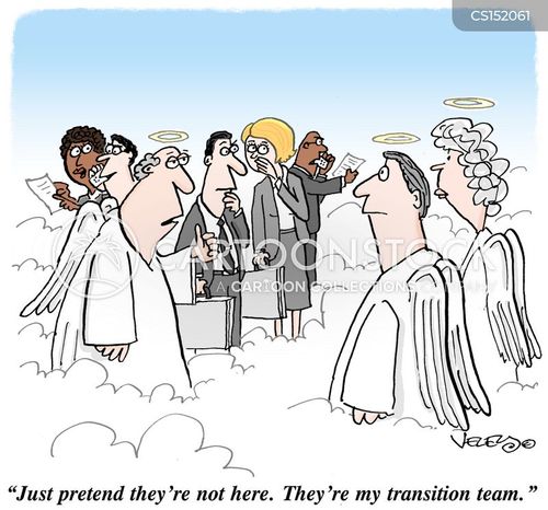 Transition Team Cartoons and Comics - funny pictures from CartoonStock