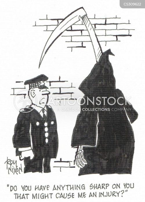 Concealed Weapon Cartoons and Comics - funny pictures from CartoonStock