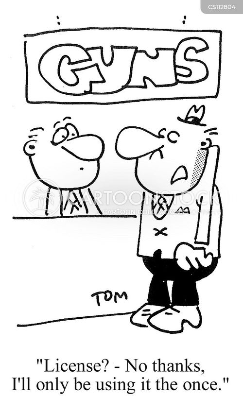 Shooting Yourself Cartoons and Comics - funny pictures from CartoonStock