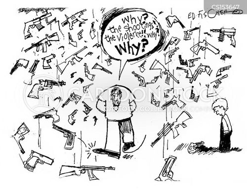 Gun Ban Cartoons and Comics - funny pictures from CartoonStock