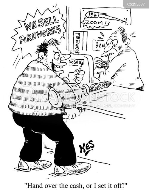 Fireworks Day Cartoons and Comics - funny pictures from CartoonStock