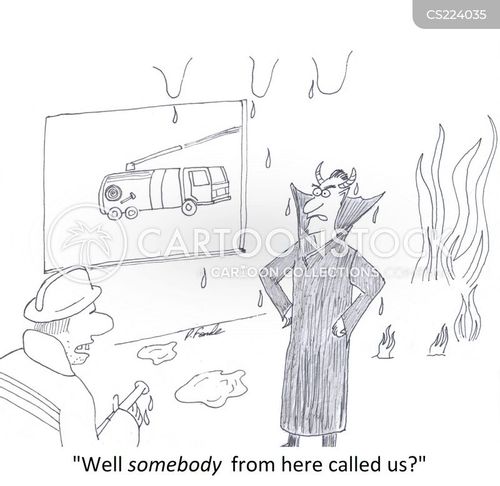Fire Safety Cartoons and Comics - funny pictures from CartoonStock