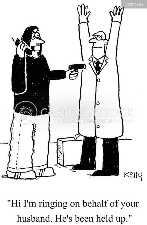 Getting Mugged Cartoons and Comics - funny pictures from CartoonStock