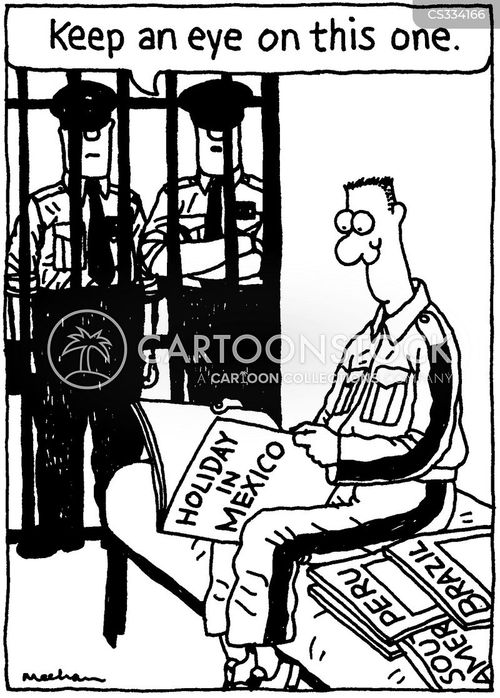 Escaping From Prison Cartoons and Comics - funny pictures from CartoonStock