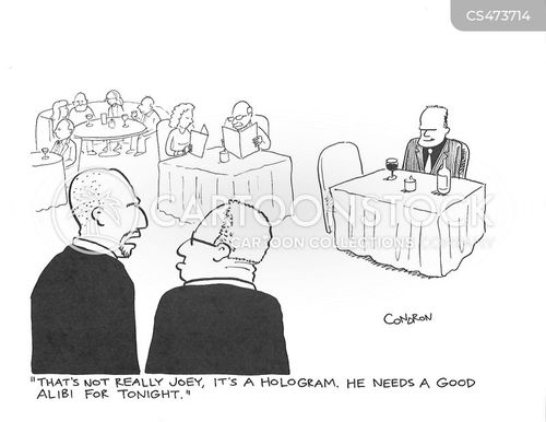 Alibi Cartoons and Comics - funny pictures from CartoonStock