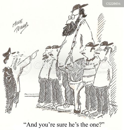 Police Lineup Cartoons and Comics - funny pictures from CartoonStock