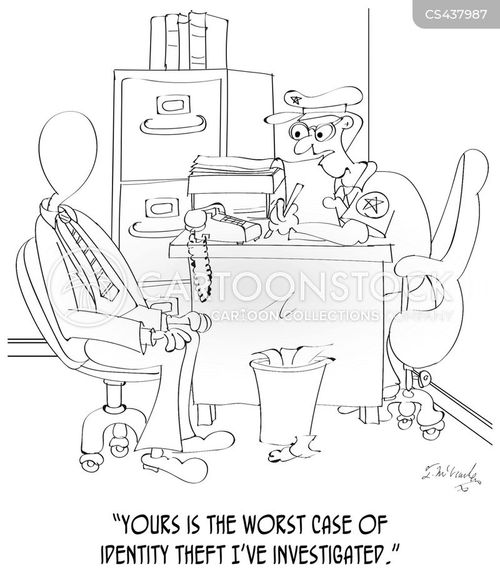 Crime Report Cartoons and Comics - funny pictures from CartoonStock