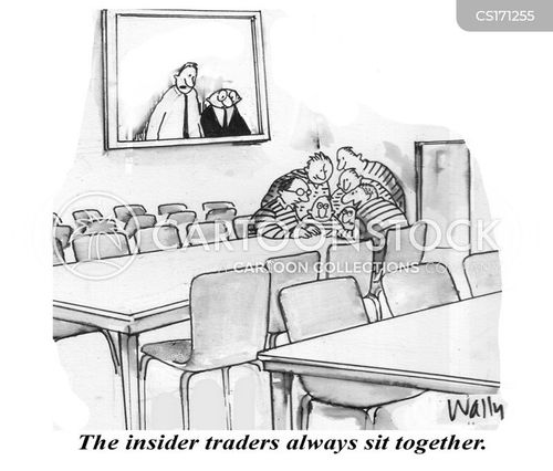 Insider Trader Cartoons and Comics - funny pictures from CartoonStock