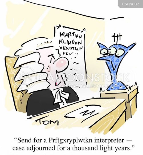 Translator Cartoons and Comics - funny pictures from CartoonStock