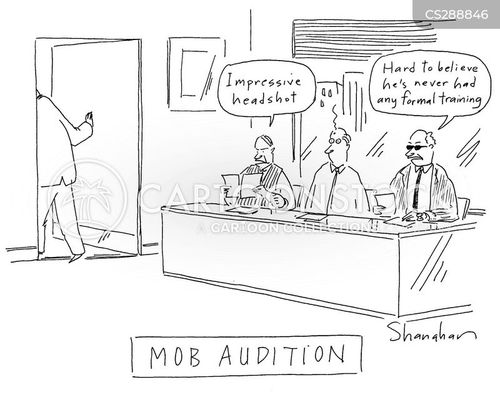 The Mob Cartoons and Comics - funny pictures from CartoonStock