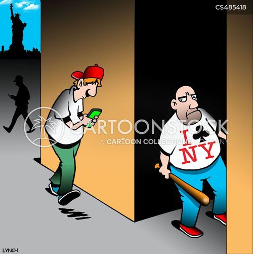 Assaulted Cartoons and Comics - funny pictures from CartoonStock