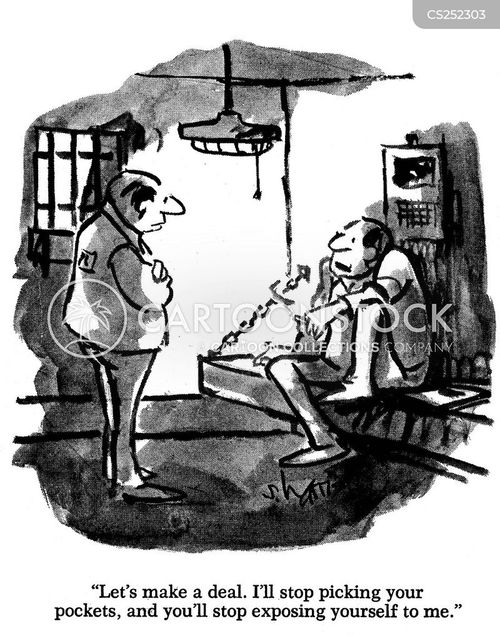 Jail Visitor Cartoons and Comics - funny pictures from CartoonStock