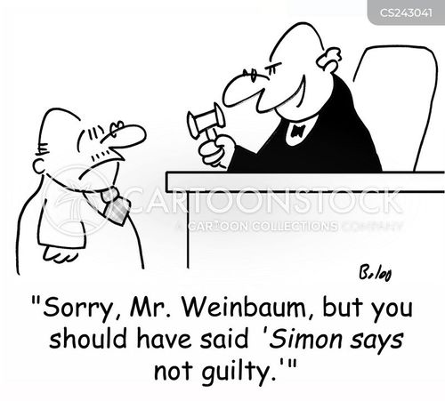 Simon Says Cartoons and Comics - funny pictures from CartoonStock