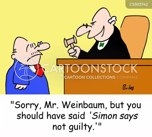 Simon Says Cartoons and Comics - funny pictures from CartoonStock