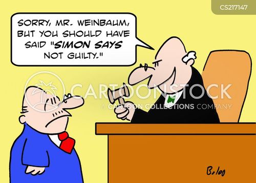 Simon Says Cartoons and Comics - funny pictures from CartoonStock