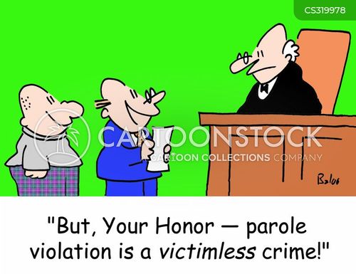 Parole Violation Cartoons and Comics - funny pictures from CartoonStock