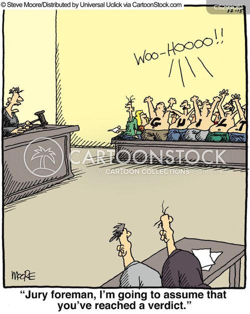 Juror Selection Cartoons and Comics - funny pictures from CartoonStock