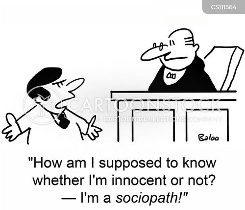 Sociopath Cartoons and Comics - funny pictures from CartoonStock